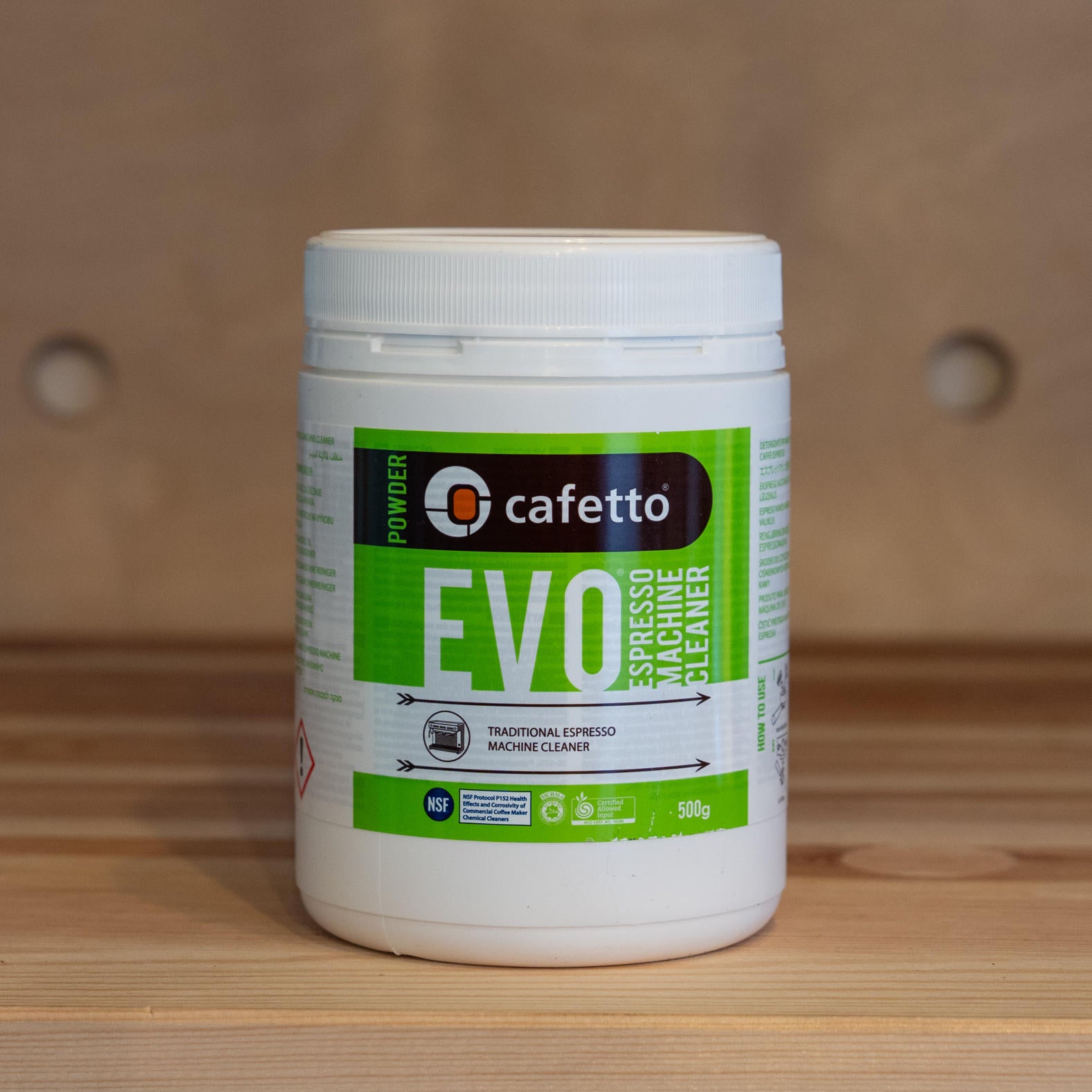 Cafetto Evo Cleaning Powder 500g – Pine Cone Coffee